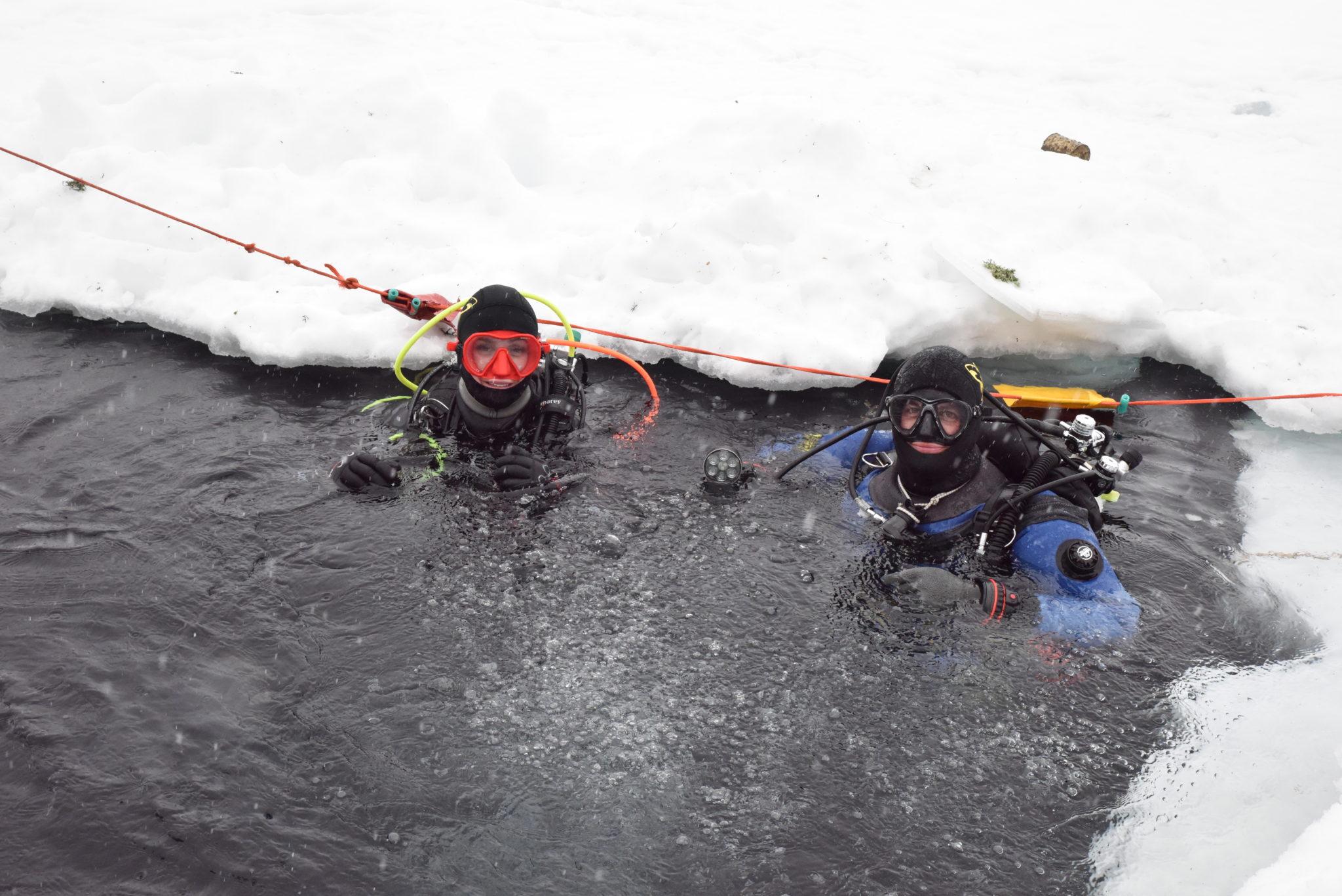 Plongée sous-glace 2020 - Club Subaquatique de Vernier